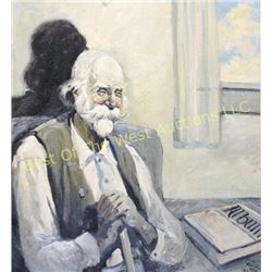 Paul Gregg (1876-1949), Oil on Canvas,