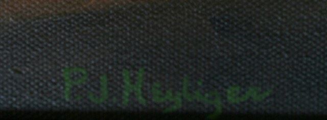 P. J. Heyliger, Oil on Canvas,