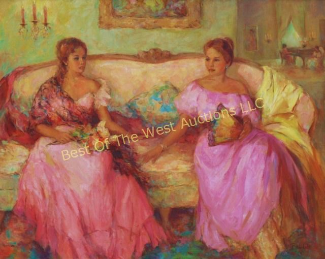 Marilyn Bendell (1921-2003), Oil on Canvas,