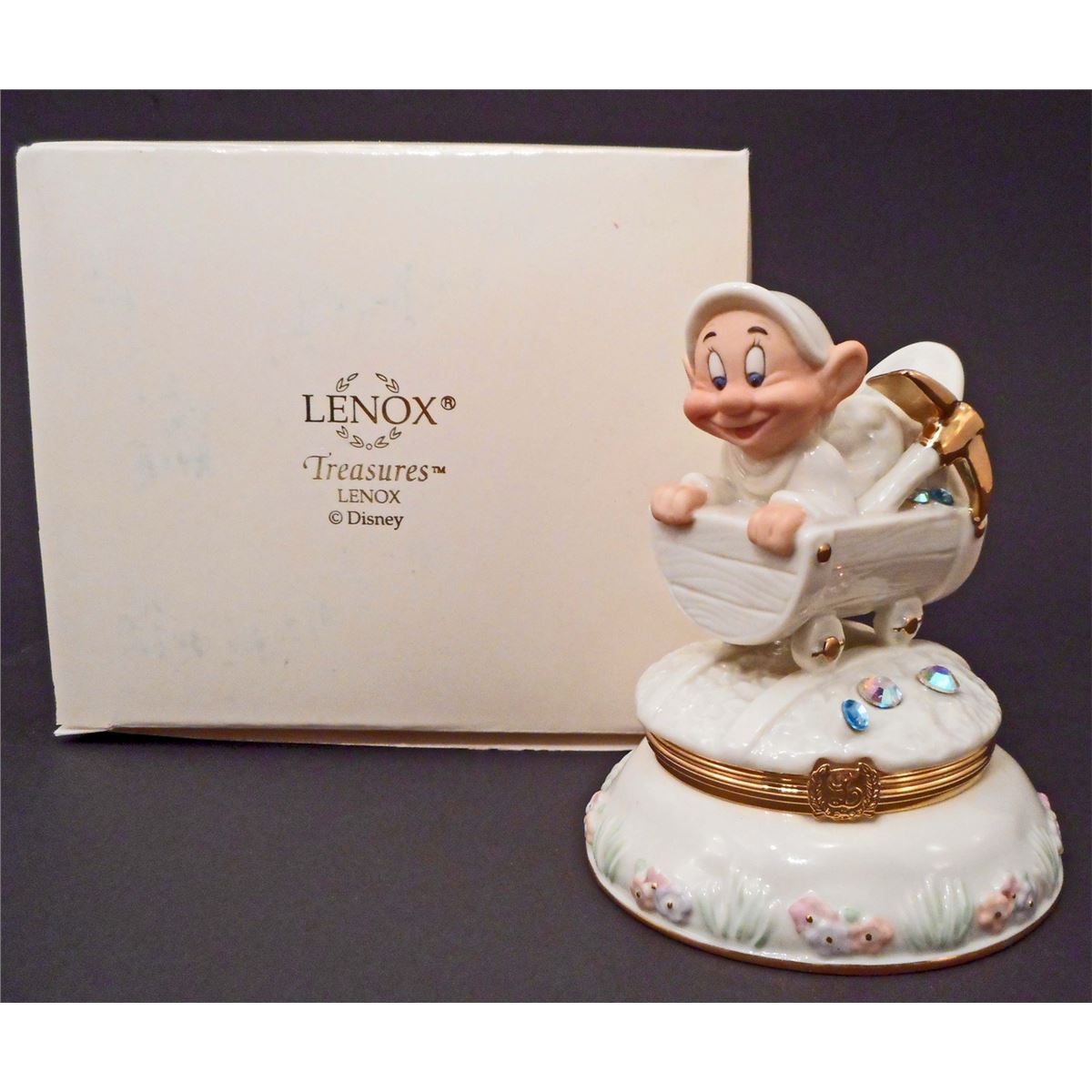 LENOX CLASSICS WALT DISNEY DOPEY TREASURE BOX