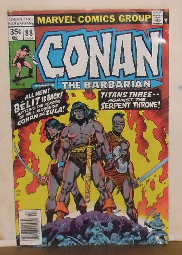 Conan old comic book