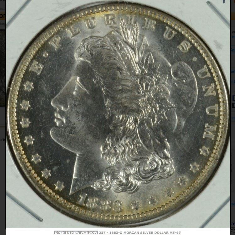 USA; 1883-O $1, Gem Brilliant BU.