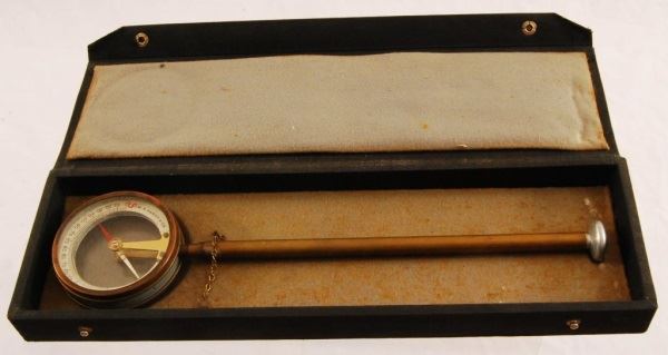 "Miracle" Magnetic Dipping Needle Compass in Case