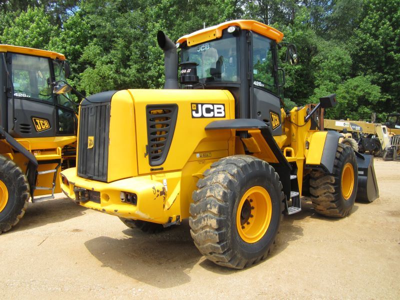 JCB 426ZX WHEEL LOADER, S/N 789807, (12 YR) GP BUCKET, ECAB W/AR, 20.5-25 TIRES, METER READING ...