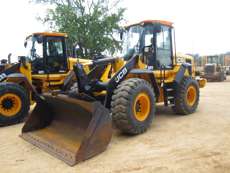 JCB 426ZX WHEEL LOADER, S/N 789798, (12 YR) GP BUCKET, ECAB W/AR, 20.5-25 TIRES, METER READING ...