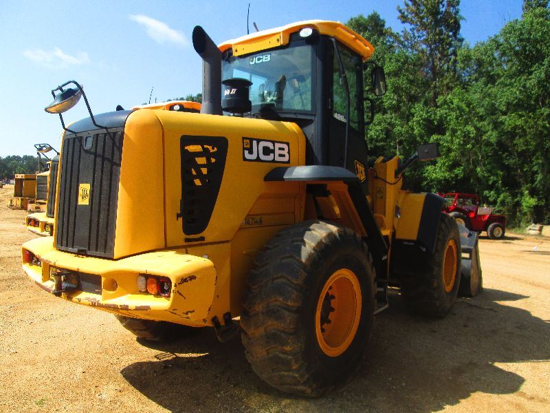 JCB 426ZX WHEEL LOADER, S/N 789798, (12 YR) GP BUCKET, ECAB W/AR, 20.5-25 TIRES, METER READING 4,851