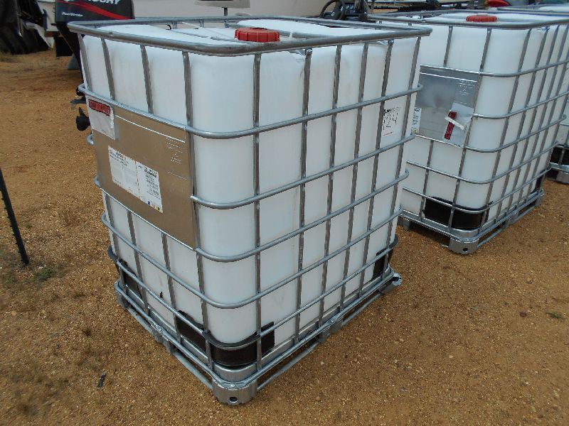 300 GAL CONTAINER W/ METAL CAGE - J.M. Wood Auction Company, Inc.