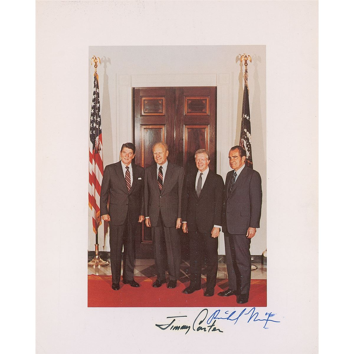 Richard Nixon and Jimmy Carter