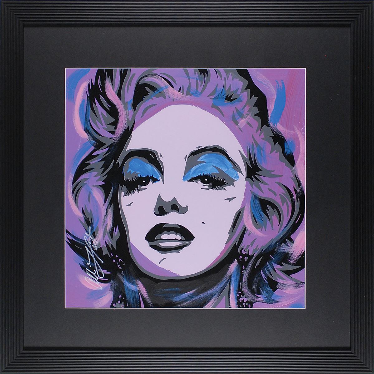 Marilyn Monroe Pop Art by Allison Lefcort