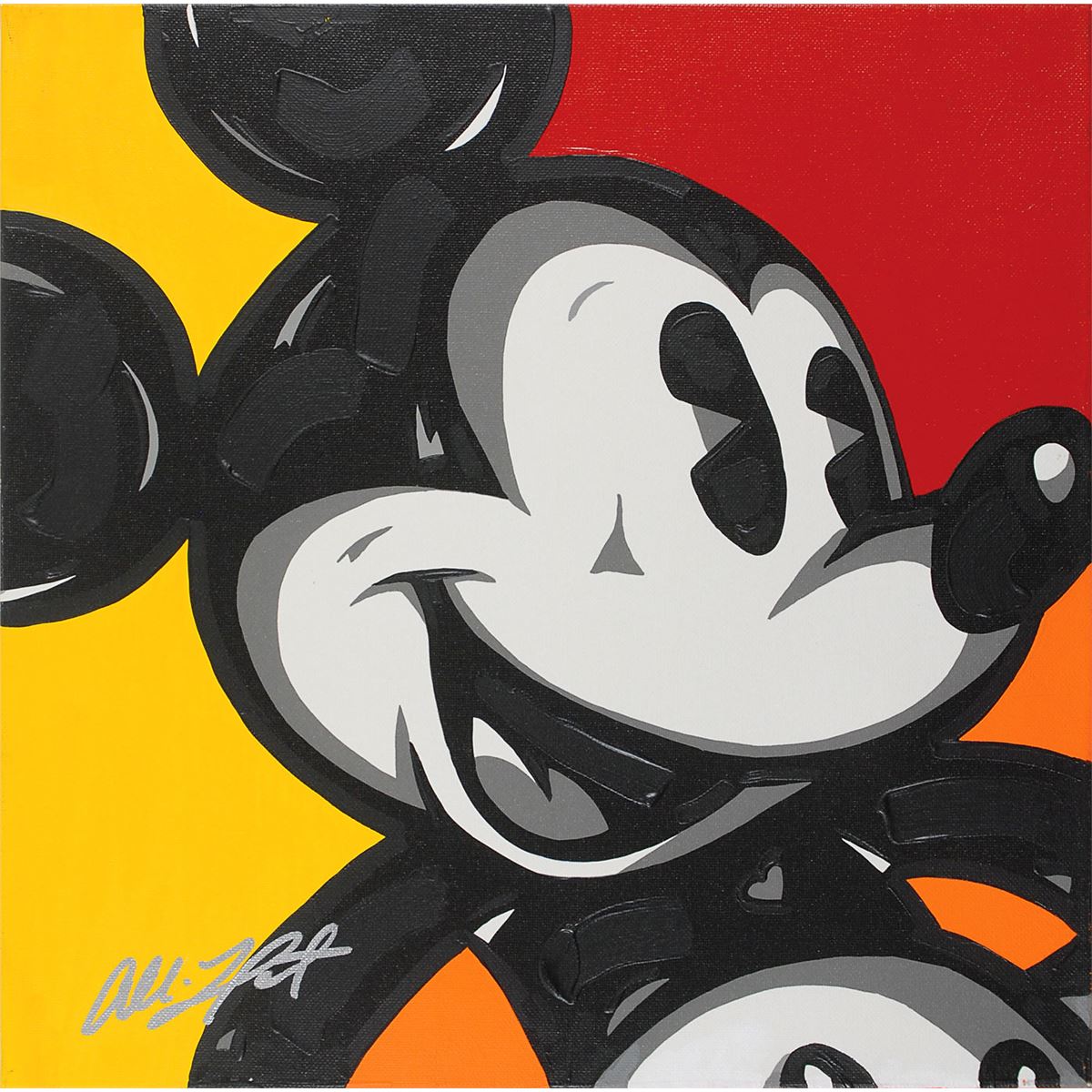 Mickey Mouse Pop Art by Allison Lefcort
