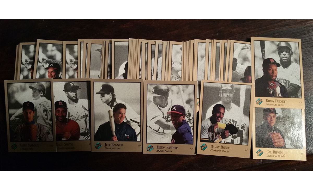 A Lot of (84) 1992 Studio Baseball Cards Featuring Barry Bonds, Kirby ...