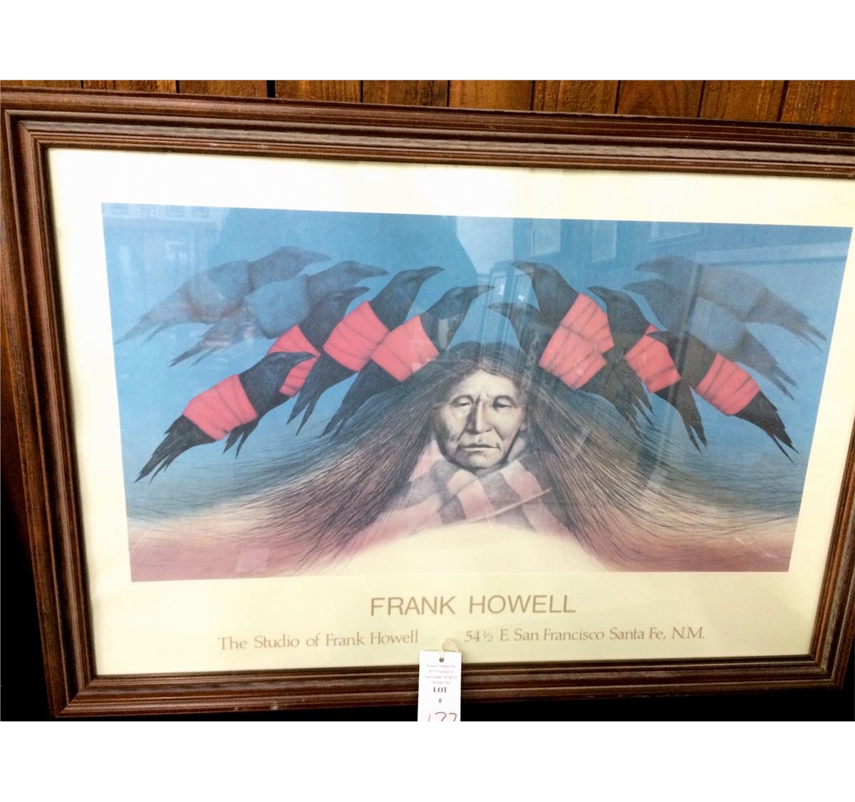Framed Frank Howell Studio Poster
