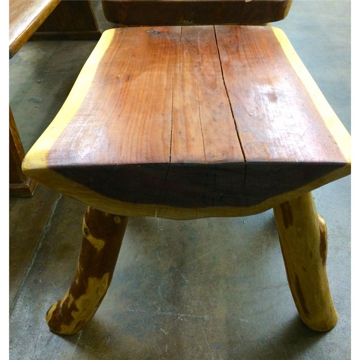 Handmade Texas Cedar End Table