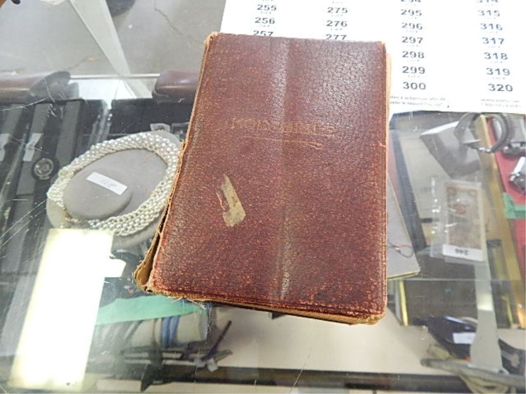 VINTAGE BIBLE - 1907 - KING JAMES VERSION - VINTAGE YWCA STICKER AND ...