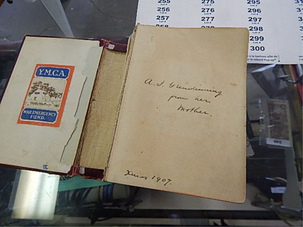 VINTAGE BIBLE - 1907 - KING JAMES VERSION - VINTAGE YWCA STICKER AND ...