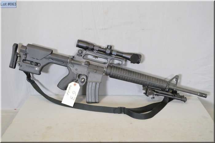 Colt Mod AR 15 A2 Sporter H Bar .223 cal 5 shot semi automatic Rifle w ...