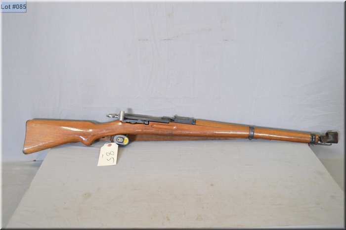 Schmidt Rubin Mod 1897 Cadet Rifle .22 LR cal single shot straight pull ...