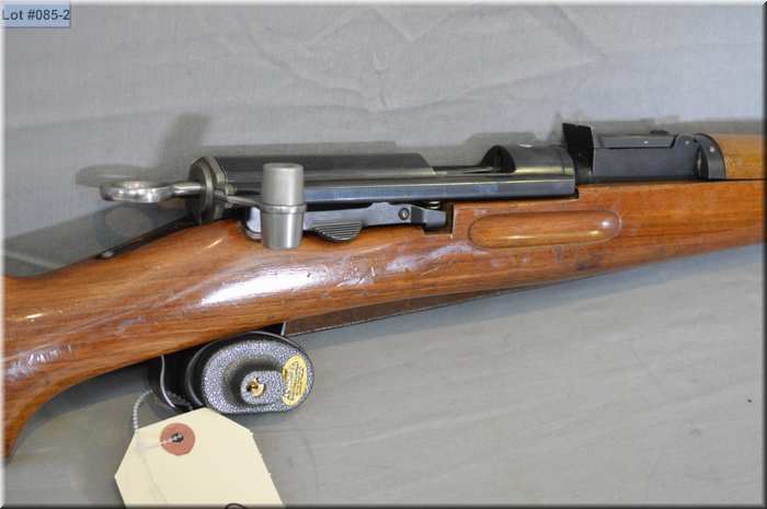 Schmidt Rubin Mod 1897 Cadet Rifle .22 LR cal single shot straight pull ...