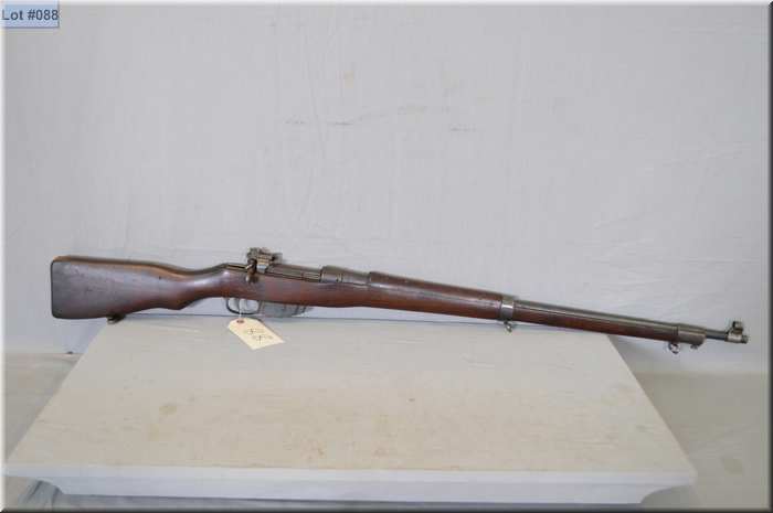 Ross Rifle Co. Mod M-10 .303 Brit cal full wood straight pull bolt ...