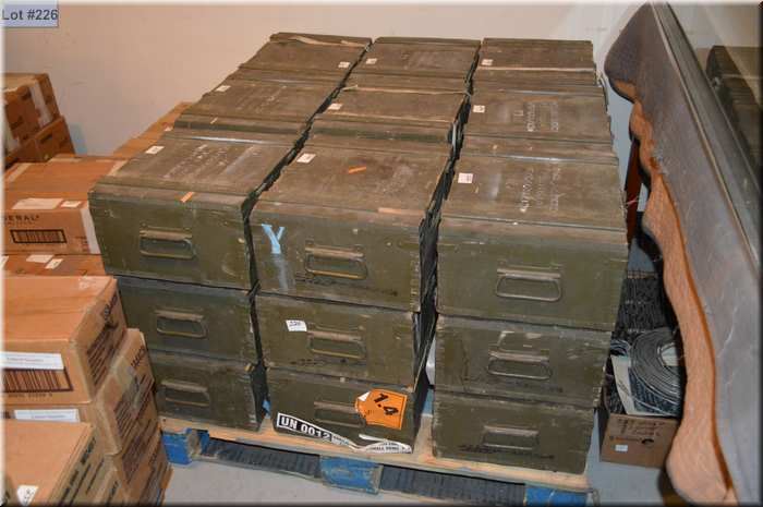 Green Wood Military Style Case Lot : 7.62 x 39 ( Sealed) Ammo Mkd 7.62 ...