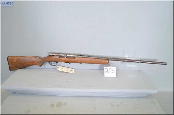 Savage Model 7 .22 LR cal mag fed semi auto Rifle w/ 24" bbl [ fading ...