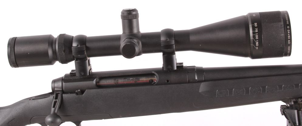 Savage Axis 22-250 Rem Caliber Rifle with Scope
