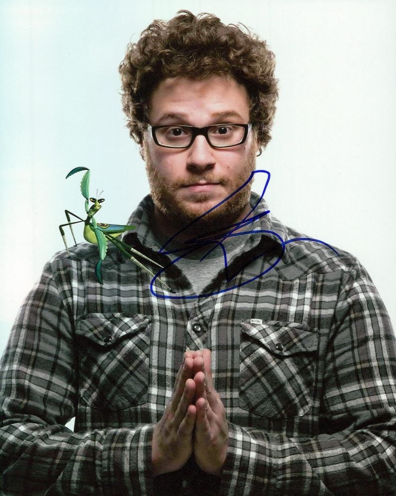 Seth Rogen Signed "Kung Fu Panda" 8x10 Photo (PA LOA)