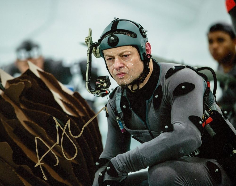 Andy Serkis Signed "Planet Of The Apes" 8x10 Photo (PA LOA)