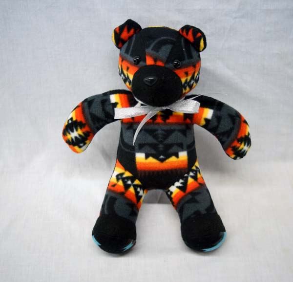 Navajo Pendleton Style Teddy Bear by Gloria Billy