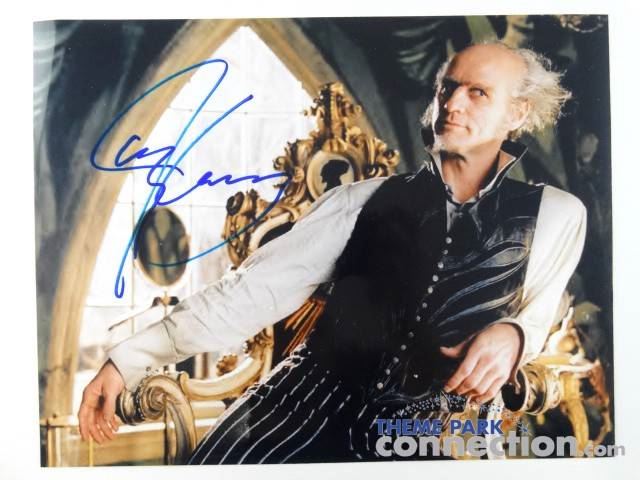 Lemony Snicket's Movie Actor JIM CARREY Signed Autograph 8 x 10 Photograph