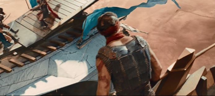 John Carter 2012 Disney Movie Screen Used Zodanga Airship Soldier Prop Mask