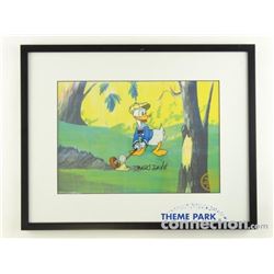 Disney Legend MARC DAVIS Signed LE Serigraph Original DONALD DUCK Golf ...