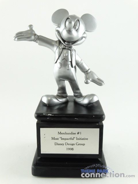 Disney Rare CAST Member Exclusive MICKEY MOUSE Silver Mousecar Figure ...