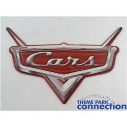 Disney DCA CARS LAND Original PIXAR Movie Film Logo Sign Prop Display