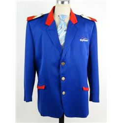 Walt Disney World SOARIN' Epcot Cast Member Tie Blazer Coat Uniform Costume