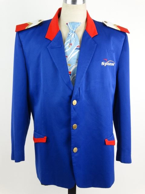 Walt Disney World SOARIN' Epcot Cast Member Tie Blazer Coat Uniform Costume