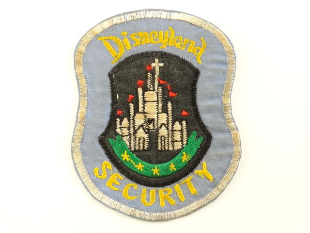 Disney Disneyland Park SECURITY Vintage Woven Cast Member Costume ...