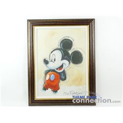Disney Classic Mickey' Mouse Giclée on Canvas Art by Artist Eric Robison