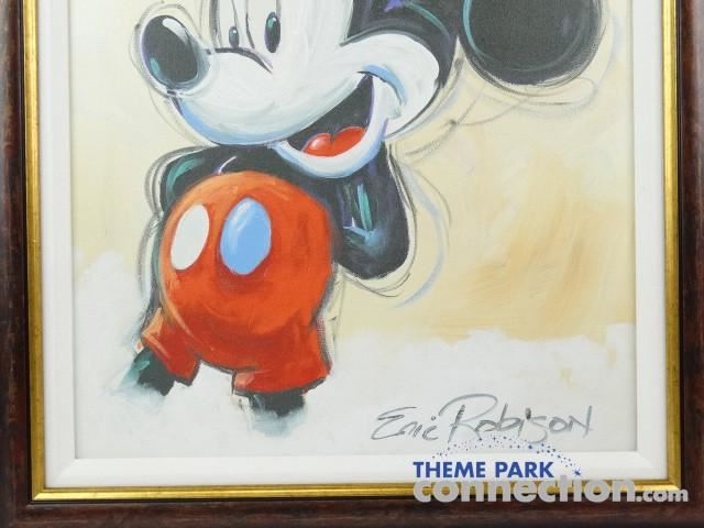 Disney Classic Mickey' Mouse Giclée on Canvas Art by Artist Eric Robison