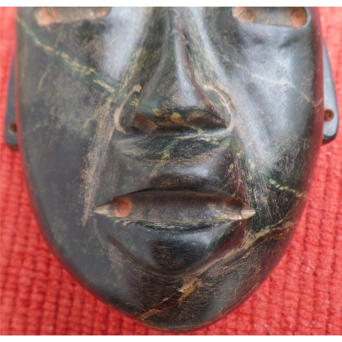 Authentic Stone Pre-Columbian Mask