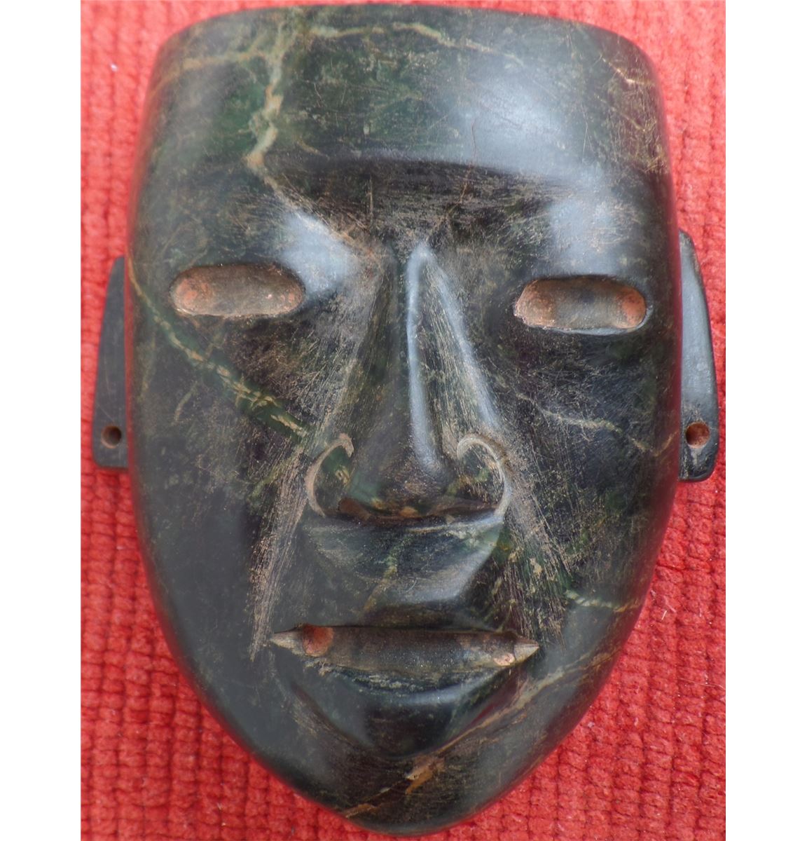 Authentic Stone Pre-Columbian Mask