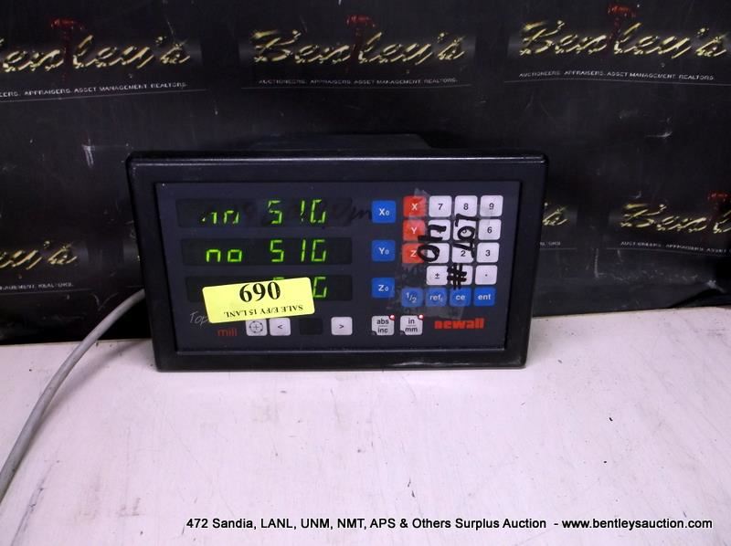 TOPAZ TM311100 DIGITAL READOUT UNIT (print sequence:) E-069