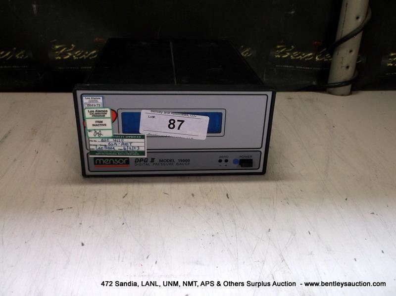 MENSOR DPG II 15000 DIGITAL PRESSURE GAUGE