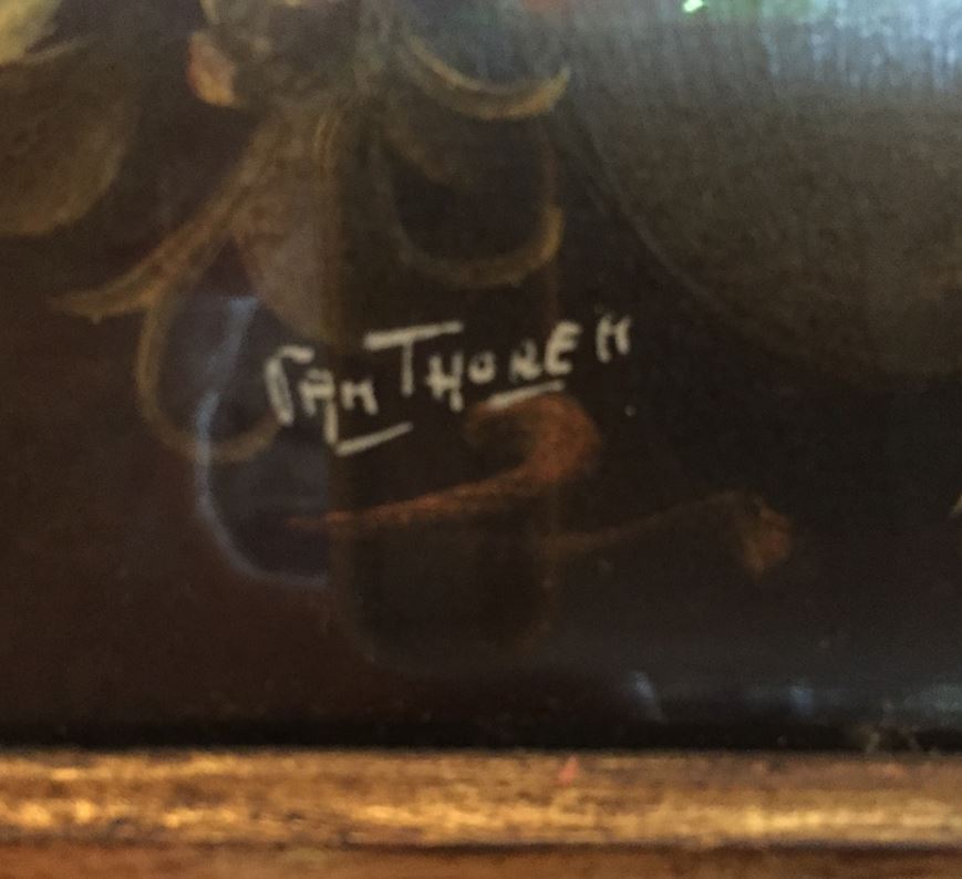 Otto Van Thoren, Floral Still Life I, Oil Painting