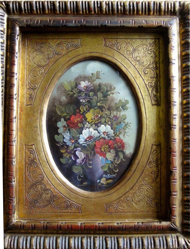 Otto Van Thoren, Floral Still Life II, Oil Painting