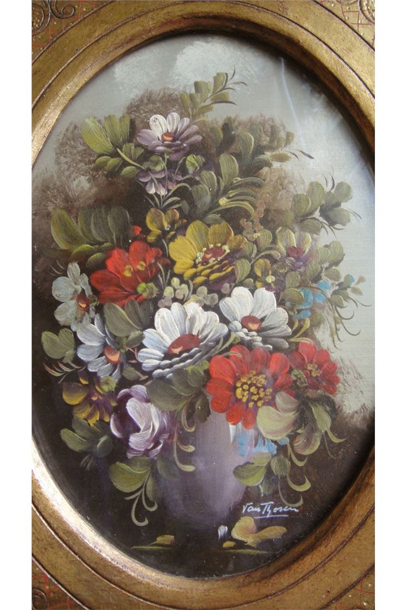 Otto Van Thoren, Floral Still Life II, Oil Painting