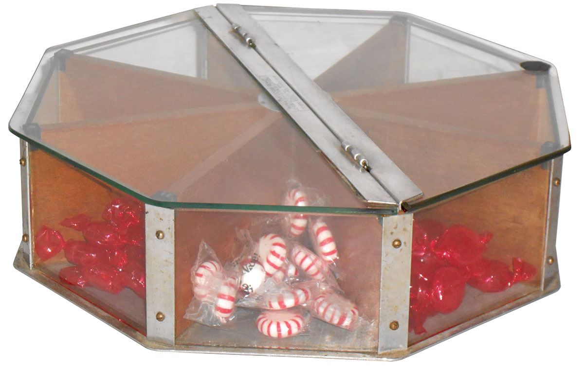 Chewing gum display case, National Pepsin Gum Co.-San Francisco ...