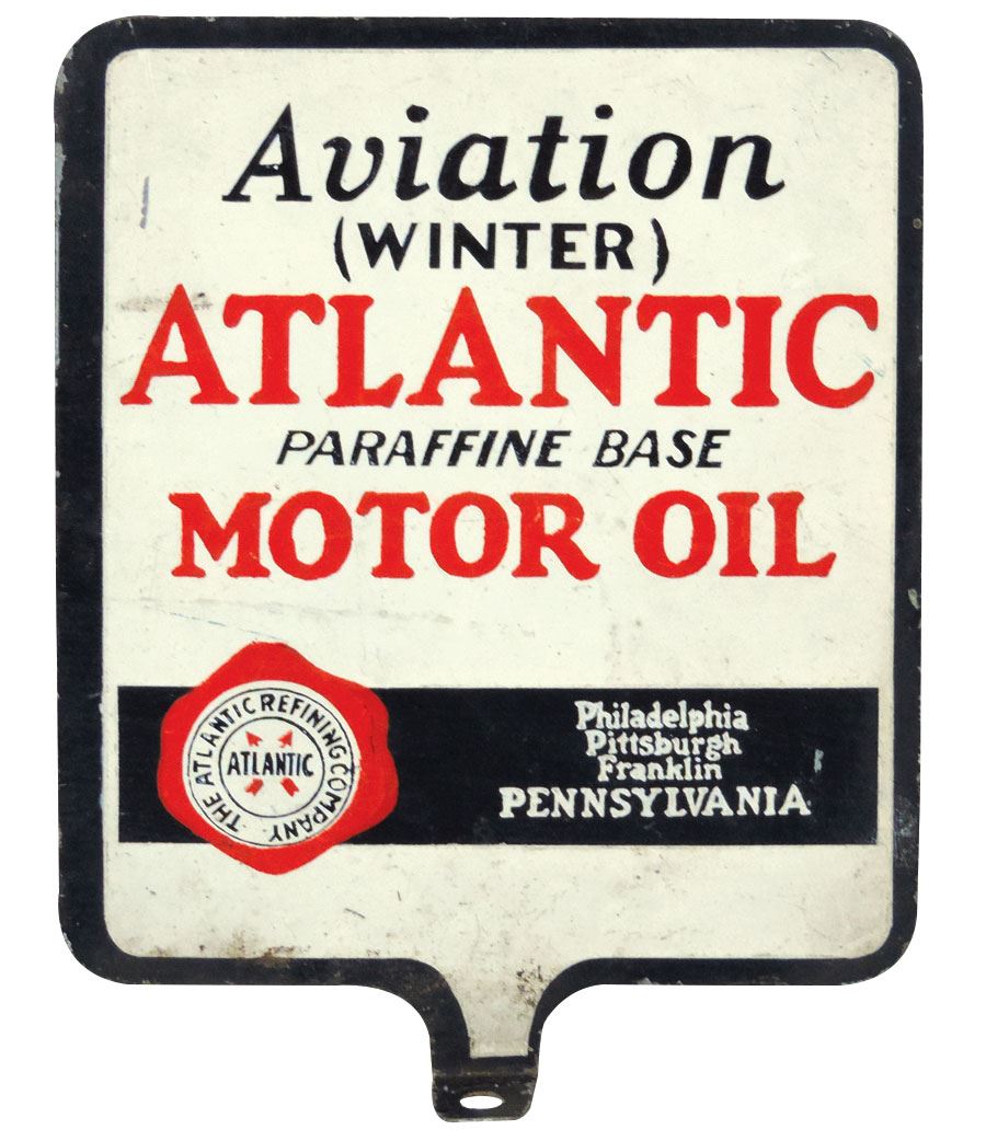 Petroliana, lubster top sign, Atlantic Aviation (Winter) Motor Oil, 2 ...