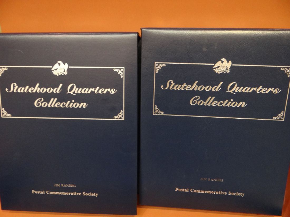 State Quarter collection in 2 binders, by Jim Ranieri