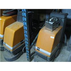 (2) TASKI COMBIMAT 600 FLOOR MACHINES ONLY ONE CHARGER